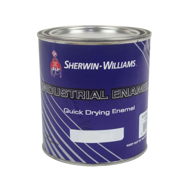 Sherwin-Williams 0.95L White Quick Dry Industrial Enamel | K-Ban Hardware